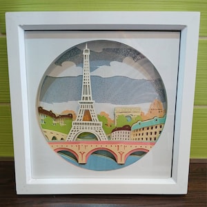 Floral Bouquet SVG Shadow Box Template, Flowers 3D SVG Shadowbox ...