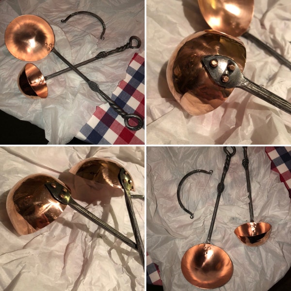 Hand Forged Copper Ladle - Etsy