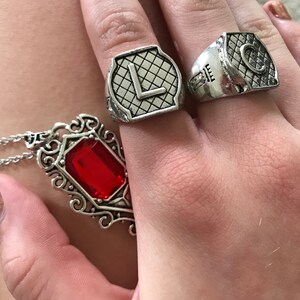 Shadowhunter Family Rings Mogernstern, Herondale, Carstairs, Lightwood ...