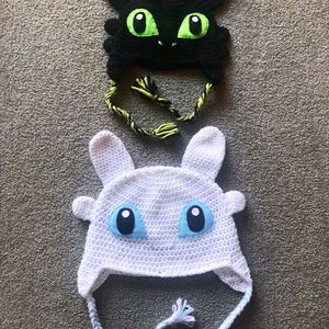 Toothless, How to Train Your Dragon, Crochet Hat PATTERN ONLY - Etsy