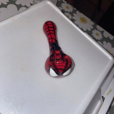4 Spider-man Glass Smoke Bowl Unique Smoking Pipes Tobacco Bowls Pipe ...