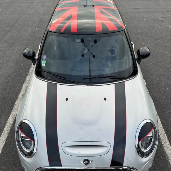 Panoramic Glass Roof Union Jack Graphics to Fit Mini U25 Countryman JCW ...