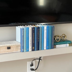 Hidden Storage Real Books Faux Book Box Router Hider | Etsy UK