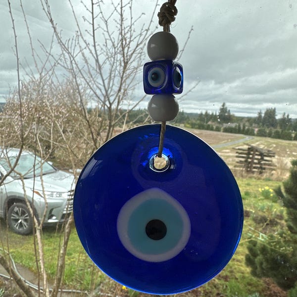 Silver Evil Eye Wall Decor,turkish Evil Eye,gorgeous Evil Eye Wall ...