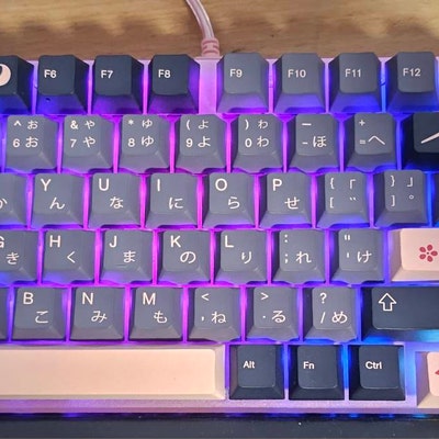 Gaiju Themed Keycaps Colorful 141 Keys PBT Cherry Profile MX Stem for ...