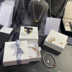 Set of 3 Square Jewellery Display Plinths / Blocks / Risers | Etsy UK