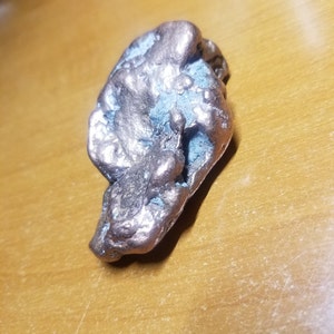 PURE COPPER NUGGET 2 1/2 4-6 Oz Large Native Float Copper Raw Rocks and ...