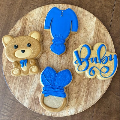 Baby Hand-lettering 2 Plaque Cookie Cutter - Etsy