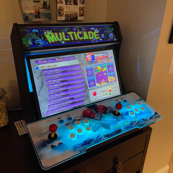 Mame Arcade Multicade Marquee for Reproduction Header/backlit Sign - Etsy