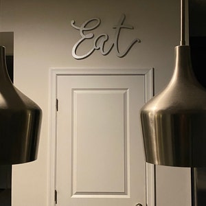 Rustic Eat Sign Wall Decor for Kitchen and Home,distressed Natural ...
