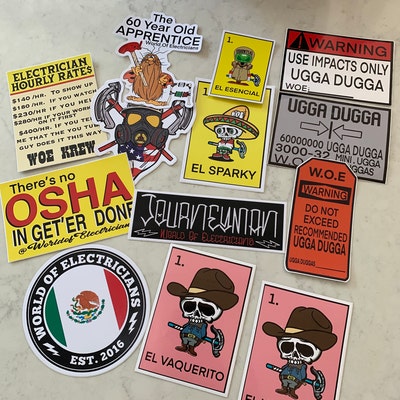 Woe MEX 4 Sticker - Etsy