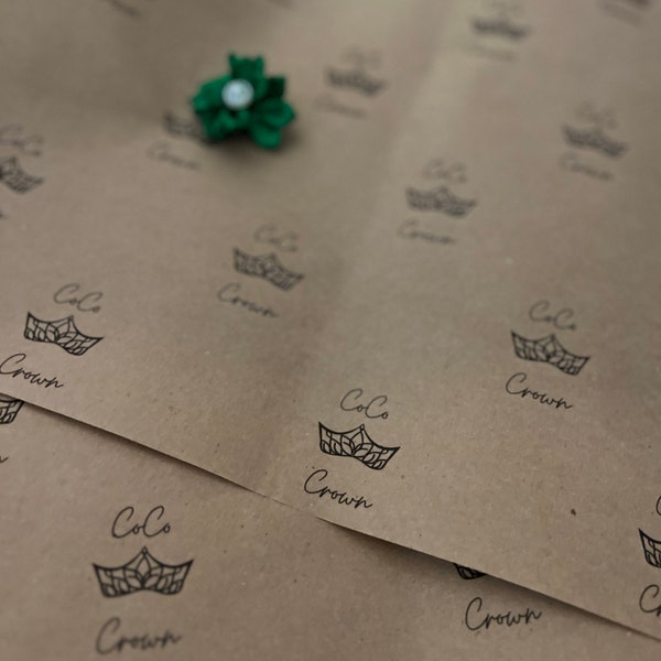 Custom Printed Packaging Paper, Custom Logo Packaging Paper, Custom ...