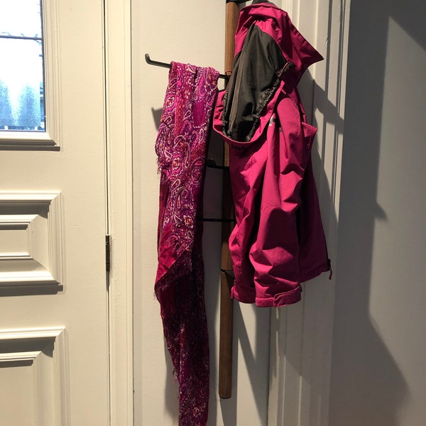 Tree of Life - Modern Vertical Wall Mounted Coat Rack - Etsy