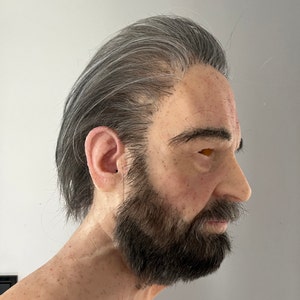 Realistic Hand Made Silicone "joseph" Mask by the Masker, Old Man, Hand ...