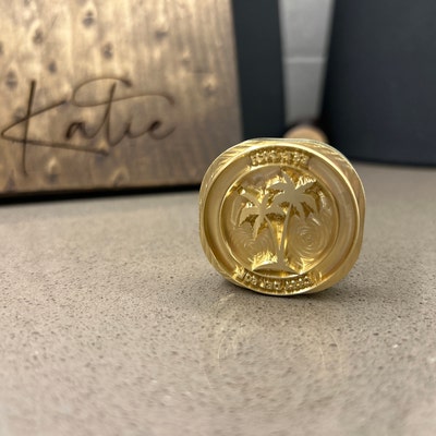 Custom Ice Stamp, Made in USA, Stamp Logo Ice, Ice Branding, Ice Brand ...