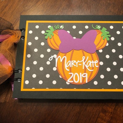Halloween Disney Autograph Book - Etsy