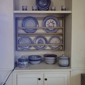 Handmade Bowl Rack Shelf in Your Choice of Color and Finish - Etsy