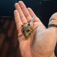 Skull Key for Harley Davidson,sportster,custom From 1994 to 2010, Blade ...