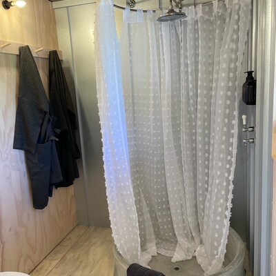 Circle Shaped 360 Degrees Shower Curtain Rod for Bathroom, Fitting and ...