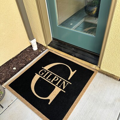 The Most Durable and Elegant Custom Door Mat Available. Infinity Custom ...