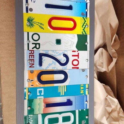 Custom License Plate Signs, Personalized Gift, Custom Gifts, Unique ...