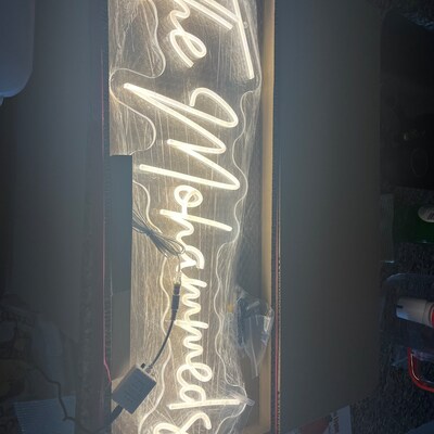 Neon Name Sign Custom Wall Decor, Neon Sign Light Teenage Boy Gifts ...