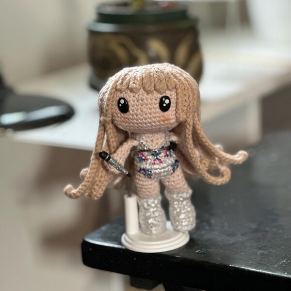 Billie Crochet Pattern | Singer Amigurumi Pattern | PDF English | Funko ...