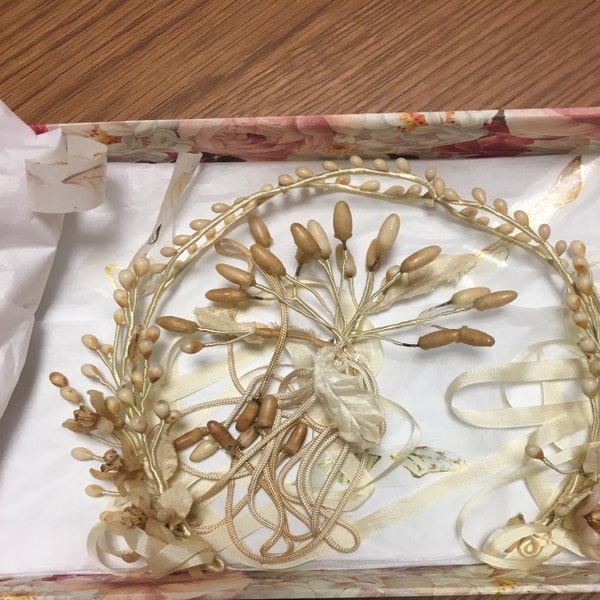 1900s Vintage Millinery Corsage With Silk Carnation- Millinery ...