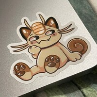 Meowth Sticker Pack - Etsy