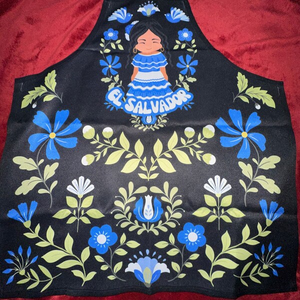 El Salvador Gift El Salvador Folklore Black Aprons Vuedelavie Central ...
