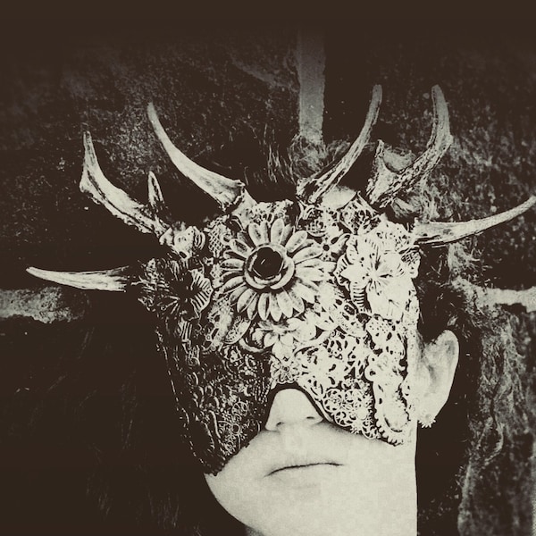 Horned Crown Blind Mask - Etsy