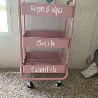 3 Tier Cart Labels , SOLD INDIVIDUALLY, Organization Cart Label ...