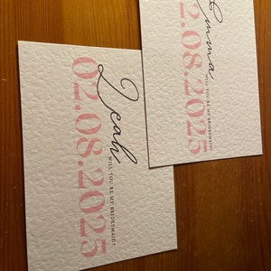 No One I'd Rather Ask Wedding Proposal Postcard Will You - Etsy