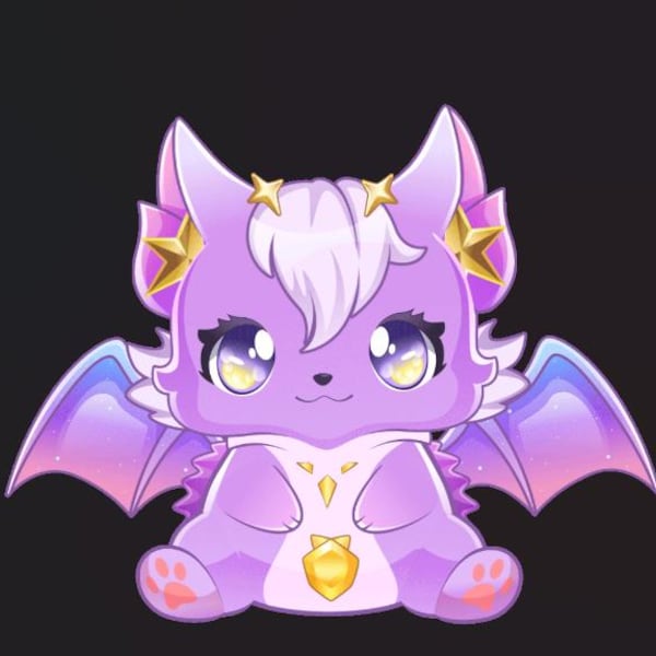 Custom Chibi Cute Stream Pet Widget / Animated Stream Widget / Pet ...