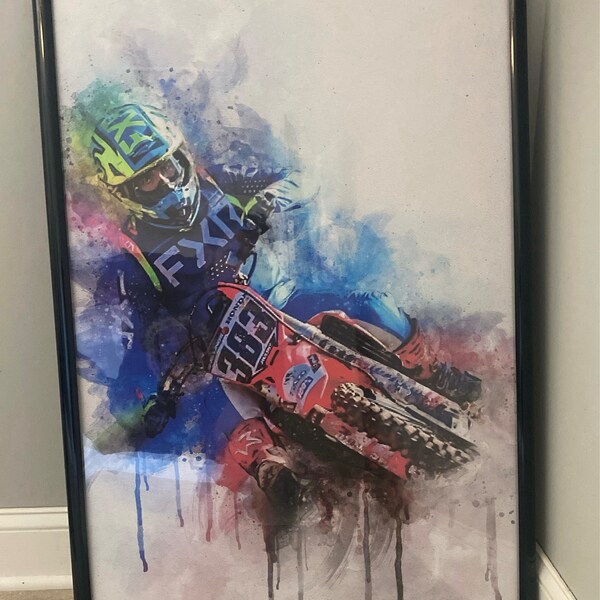 Game Day Personalized Baseball Gift Image Wall Art Painting From Photo ...