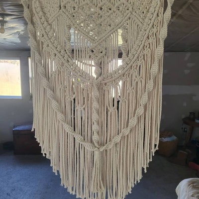 Macrame PATTERN Written PDF and Knot Guide, Diy Macrame Wall Hanging ...