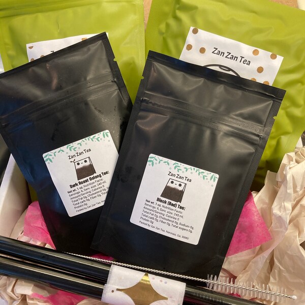 Bubble Tea Kit DIY Taiwanese (original) Style | Make Your Own Boba Tea ...