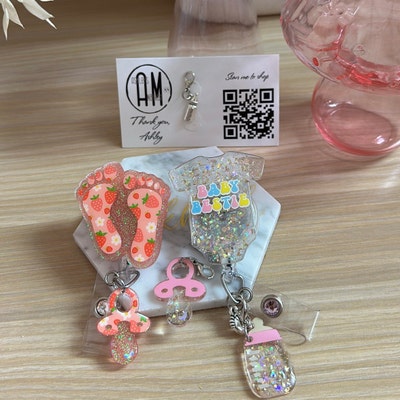 Eye With Eye Drops Badge Reel Eye Dr Badge Reel Ophthalmology ...