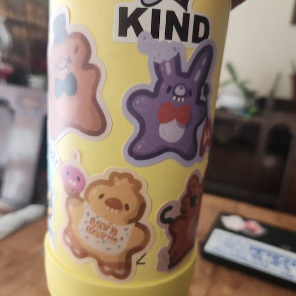 Fnaf Inspired Cookies - Sticker Pack - Chibi Fnaf Stickers - Cute Fnaf ...