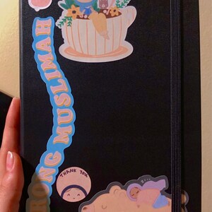 Strong Muslimah Sticker,cute Hijabi Sticker,cute Muslim Stickers,muslim ...