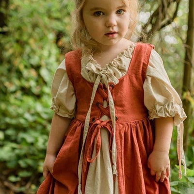 Renaissance Dress, Renaissance Costume, Kids Costume, Medieval Clothing ...