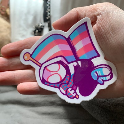 PRE-ORDER Gwen Stacy Trans Pride Sticker Premium Quality Waterproof ...
