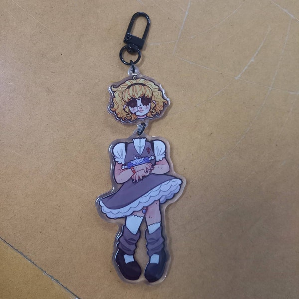 Split Doll Acrylic Keychain - Etsy