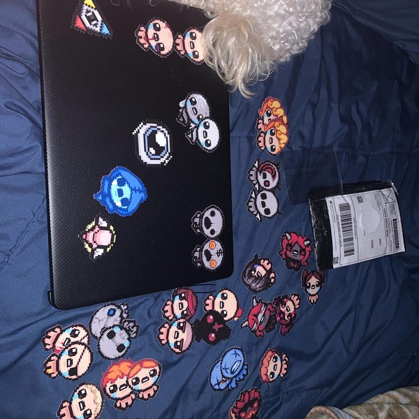 Binding of Isaac Stickers - Etsy