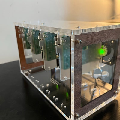 C4labs Bramble 4 or 6 Stack Cluster Case With Fans for Raspberry Pi5 ...