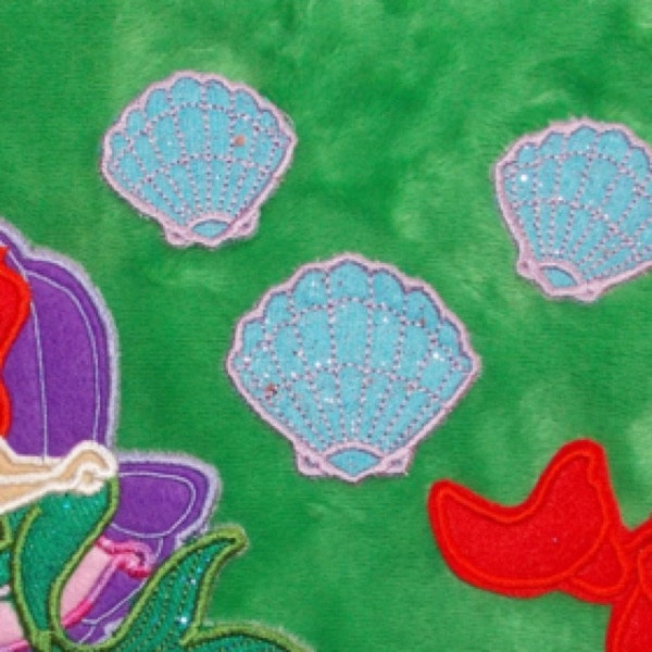 Sea Shell Applique Embroidery Design. Machine Embroidery Designs ...