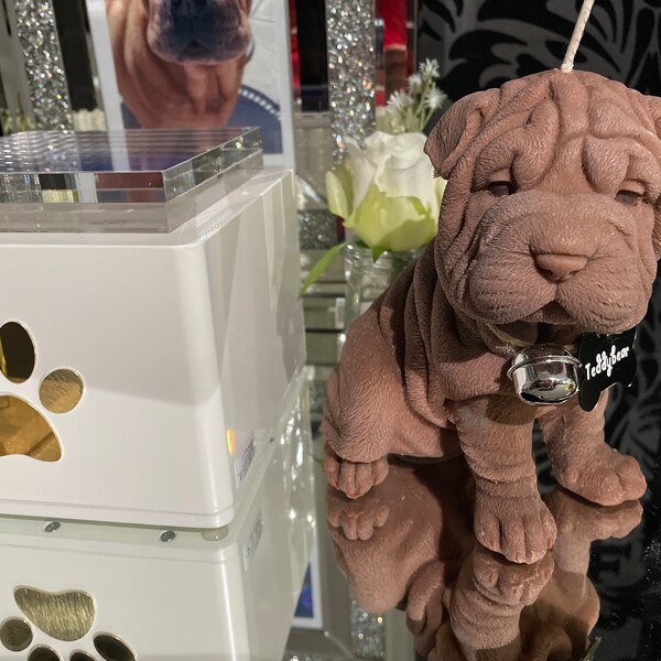 Cockapoo Dog Pet Candle, Dog Lover, Pet Candle, Bespoke Candles, Birthday Gift, Decorative ...