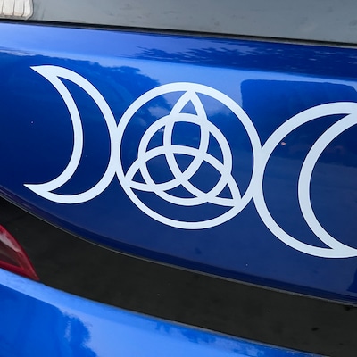 MINI Decals Set of 5 Pentagram Vinyl CAR DECAL Pagan Wiccan - Etsy