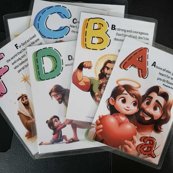 ABC Coloring Book Tracing Worksheet for Christian Homeschool ...