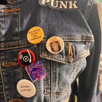 Generic Punk Pin Pinback Button or Magnet 1 or 1.5 Inch Great for ...